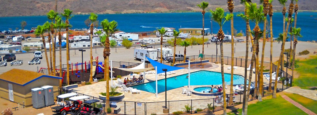Heated Swimming Pool - Havasu Springs RV Resort